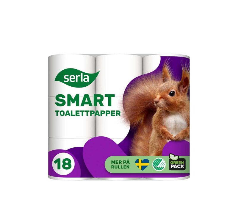 Serla Toalettpapper 18-p – Best Mat